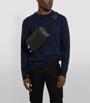 Bottega Veneta Leather Intrecciato Cross-body Bag