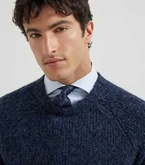Brunello Cucinelli Silk Striped Neck Tie