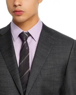 Canali Siena Sharkskin Classic Fit Suit