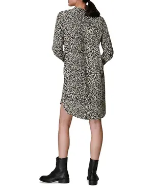 Whistles Abstract Print Mini Dress