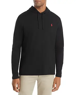 Polo Ralph Lauren Jersey Hooded Tee Polo Black