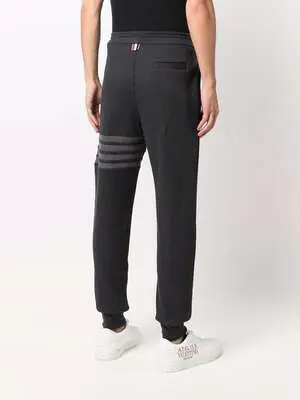 Thom Browne 4-bar Tapered Track Pants - Grey