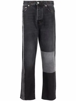 Valentino Garavani Patchwork Straight-leg Trousers