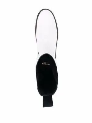 Moncler Coralyne Chelsea Boots - White