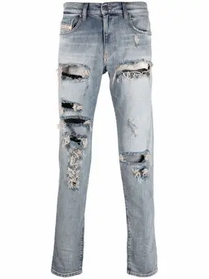 DIESEL® Slim D-strukt Jeans - Blue