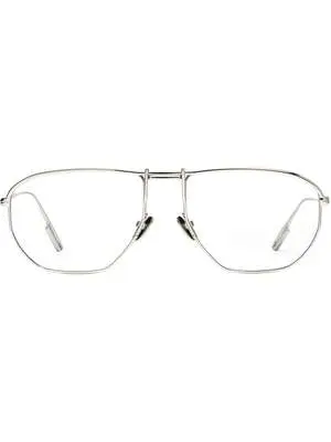 GENTLE MONSTER Elephant 02 Aviator-frame Glasses - White