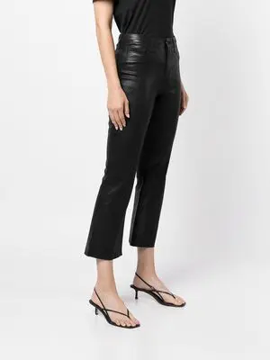 L'Agence Kendra Cropped Flare Jeans