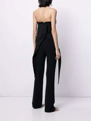 AMBUSH Ruffle-detail Corset Top