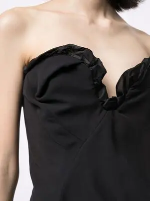 AMBUSH Ruffle-detail Corset Top