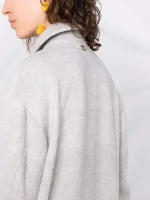 TWINSET Gradient-effect Double-breasted Coat