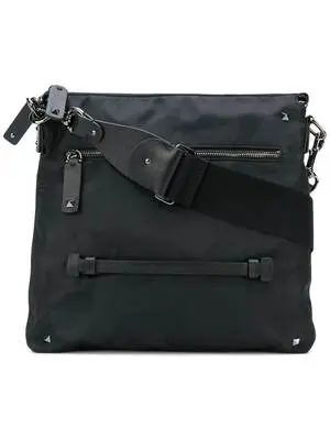Valentino Garavani Camouflage Jacquard Crossbody Bag - Black