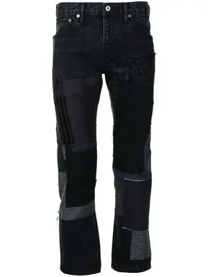 Junya Watanabe Patchwork Jeans For Men