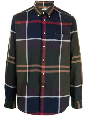 Barbour Dunoon Tartan-print Shirt - Green