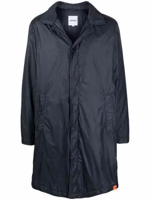 Aspesi Hooded Parka Coat - Blue
