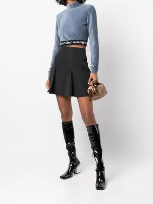 Alexander Wang Scrunchie Satin Mini Bag