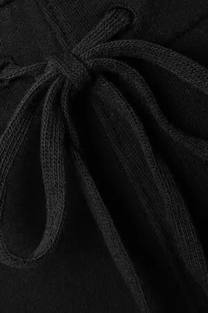 NILI LOTAN Kiki Cropped Track Pants - Black