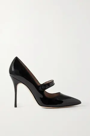 Black Patent Leather Pumps