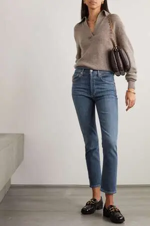 Citizens Of Humanity Jolene High-rise Straight-leg Jeans