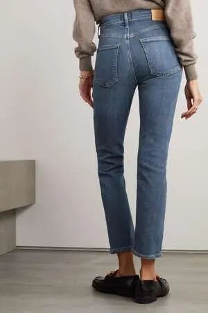 Citizens Of Humanity Jolene High-rise Straight-leg Jeans