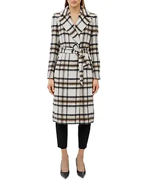 Mackage Sienna Belted Wool Blend Coat