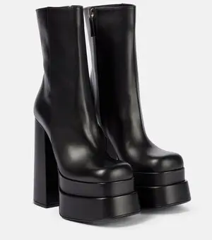 Versace Paneled Booties