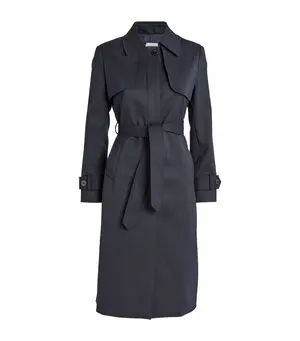 Sandro Pleated Trench Coat