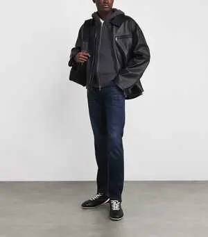 7 For All Mankind Slimmy Tapered Luxe Performance Plus Jeans - Navy