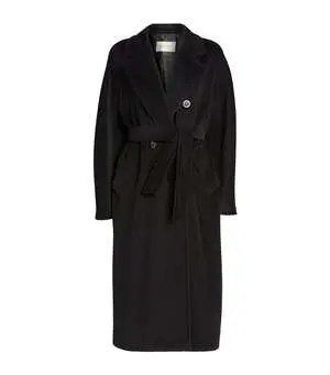 Max Mara Madame Icon Mid-length Coat - Black