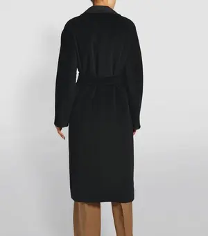 Max Mara Madame Icon Mid-length Coat - Black