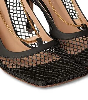 bottega veneta - Bottega Veneta Mesh Stretch Pumps 90