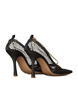 bottega veneta - Bottega Veneta Mesh Stretch Pumps 90