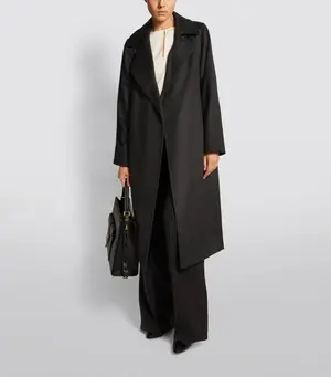 Max Mara Manuela Belted Coat - Black
