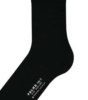 Falke No. 3 Ankle Socks - Black
