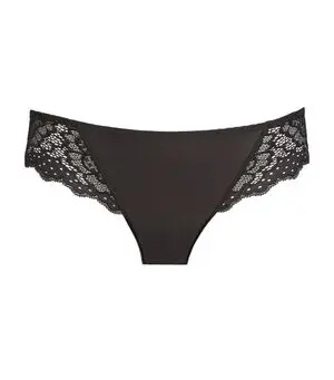 Simone Perele Lace Caresse Briefs 15 Black