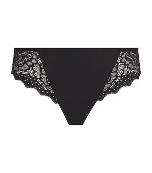 Simone Perele Lace Caresse Briefs - Black