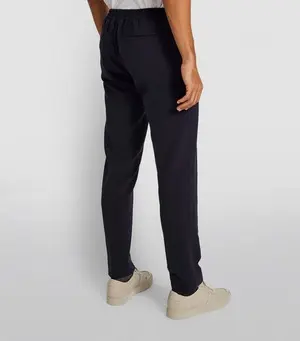 Sandro Stretch Jersey Trousers - Blue