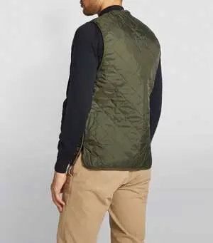 Barbour Quilted Zip-in Liner Gilet - Green