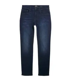 7 For All Mankind Slimmy Lux Performance Plus Jeans - Blue