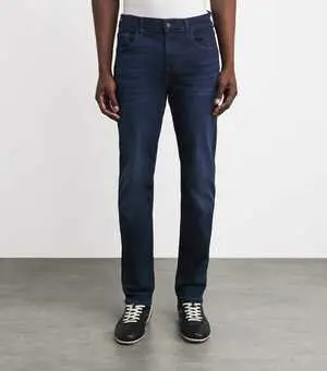 7 For All Mankind Slimmy Lux Performance Plus Jeans - Blue