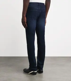7 For All Mankind Slimmy Lux Performance Plus Jeans - Blue