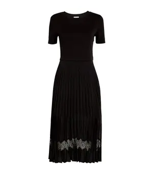 Claudie Pierlot Pleated Dresses