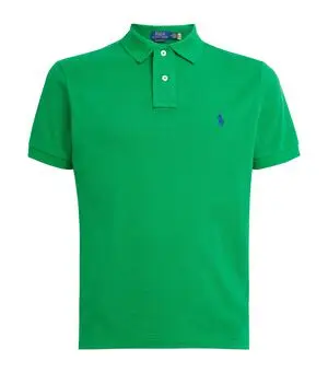 Polo Ralph Lauren Cotton Mesh Custom-fit Polo Shirt - Green
