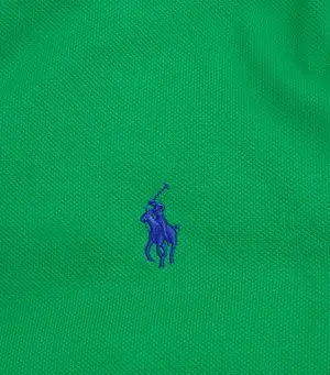 Polo Ralph Lauren Cotton Mesh Custom-fit Polo Shirt - Green