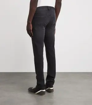 7 For All Mankind Slimmy Lux Performance Plus Jeans - Black