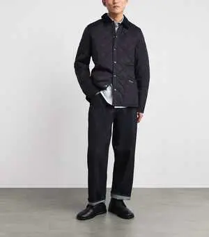 Barbour Heritage Liddesdale Quilted Jacket - Navy