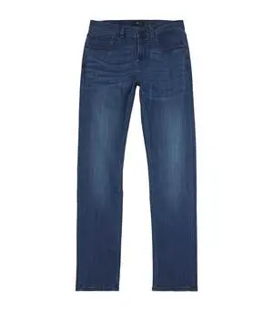 7 For All Mankind Slimmy Luxe Performance Plus Jeans - Blue
