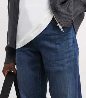 7 For All Mankind Slimmy Luxe Performance Plus Jeans - Blue