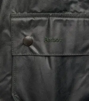 Barbour Waxed Bedale Jacket - Green