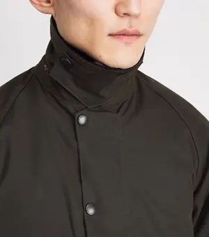 Barbour Waxed Beaufort Jacket - Green