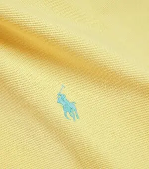 Polo Ralph Lauren Cotton Mesh Slim-fit Polo Shirt - Yellow